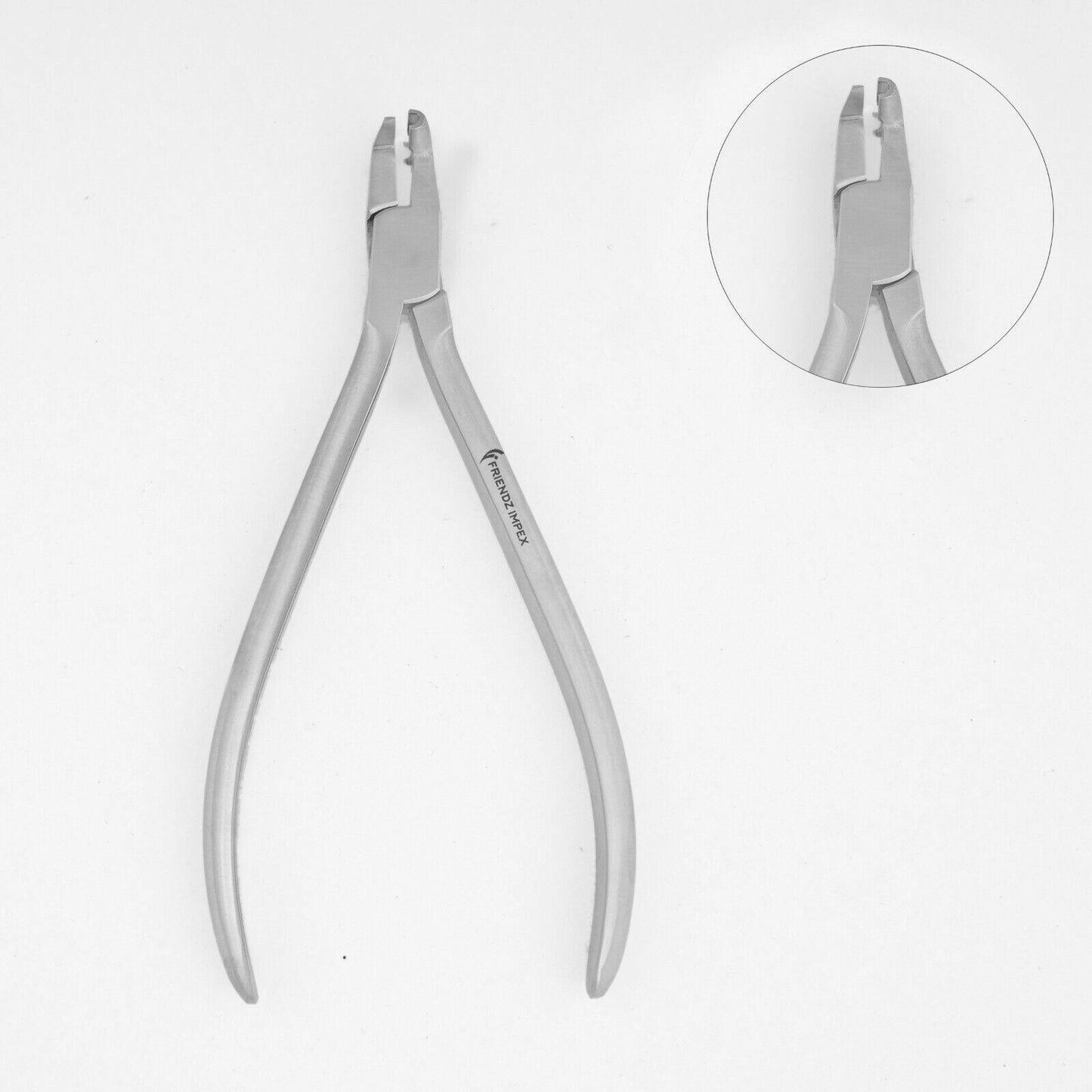 Dental Orthodontic Cinch Back Plier Hammer Head With Serration Laborat ...